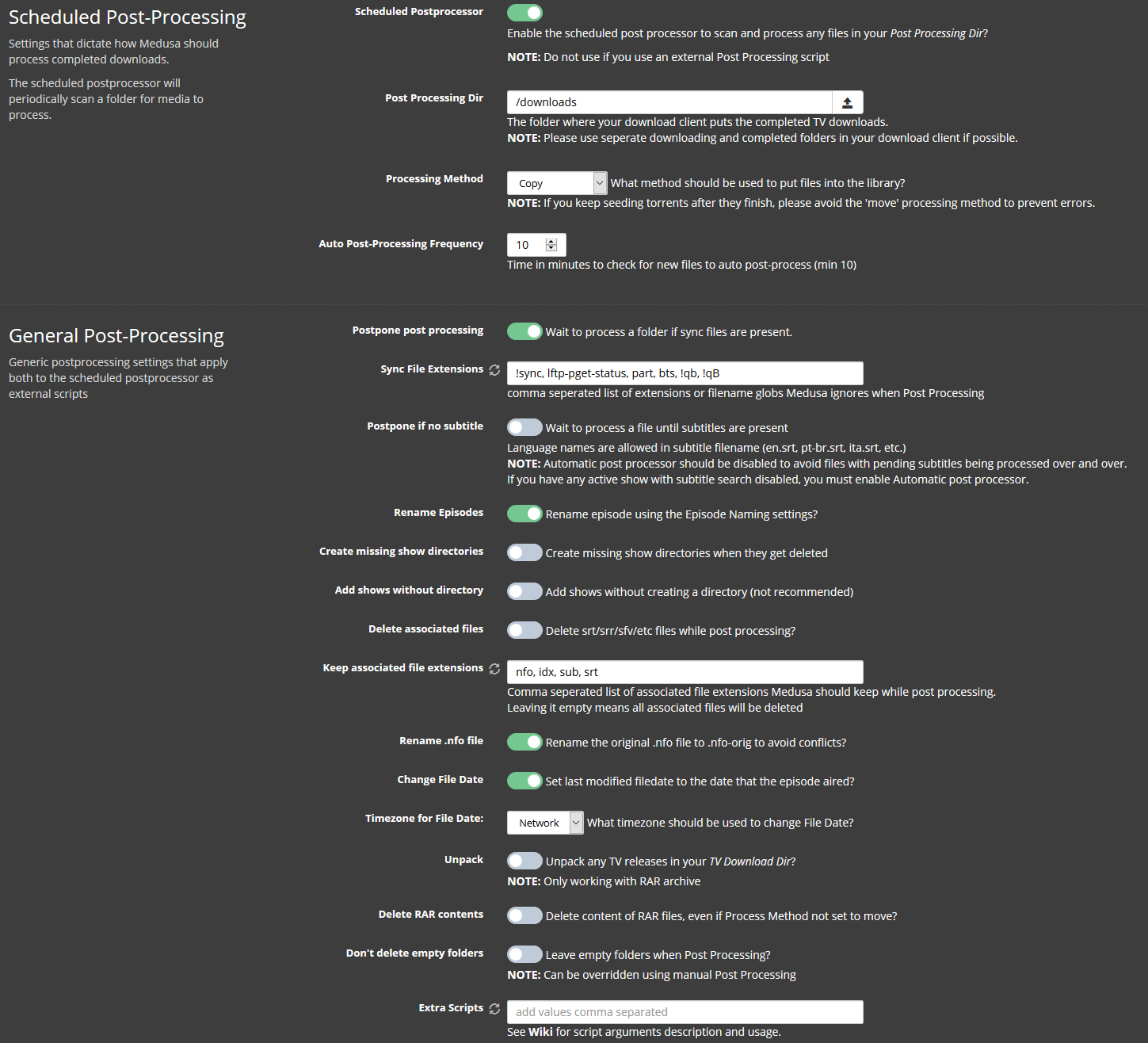 Problem with Postprocessing · Issue #6274 · pymedusa/Medusa · GitHub