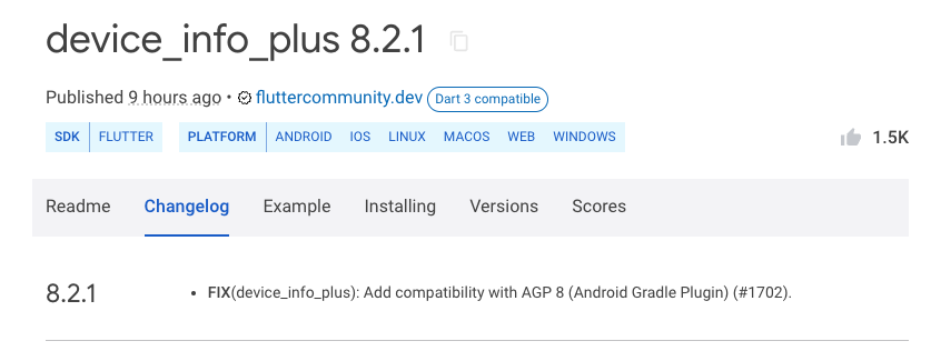 [Question]: Getting issue after upgrading from 8.2.0 to 8.2.1 · Issue #1724 · fluttercommunity ...