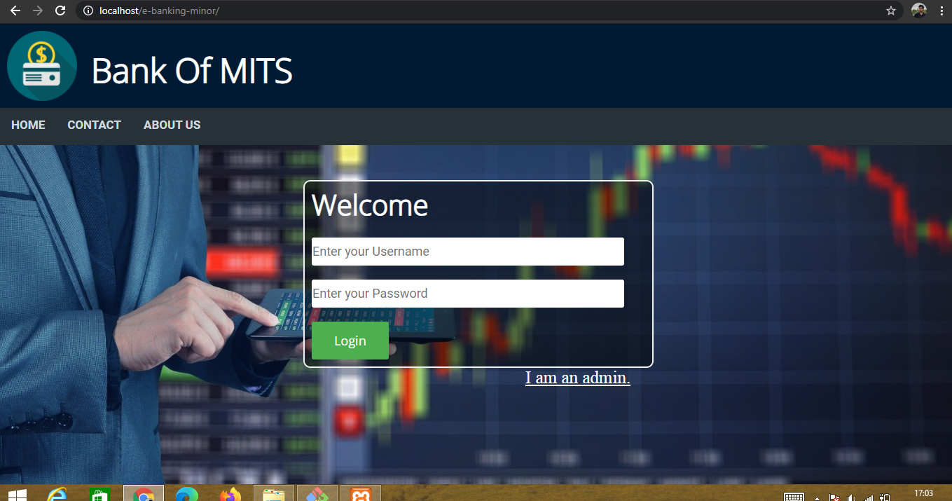 GitHub - puneetdixit576/E-Banking_web_application