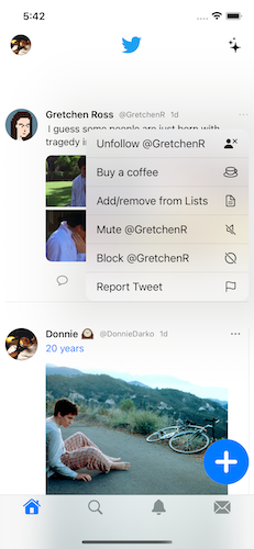 GitHub - Fasterromero/UI-twitter-mirroring: Cloning twitter UI using SwiftUI