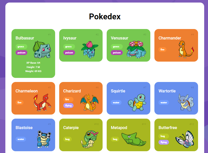 GitHub - JuanSsilva07/Pokedex: Pokedex built with Javascript, using Pokeapi to get the data and ...