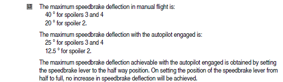 Speedbrakes don't extend fully when autopilot is disconnected · Issue #6949 · flybywiresim ...