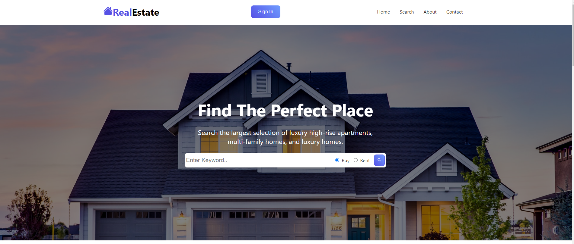 GitHub - RockoGilbert/Real_Estate