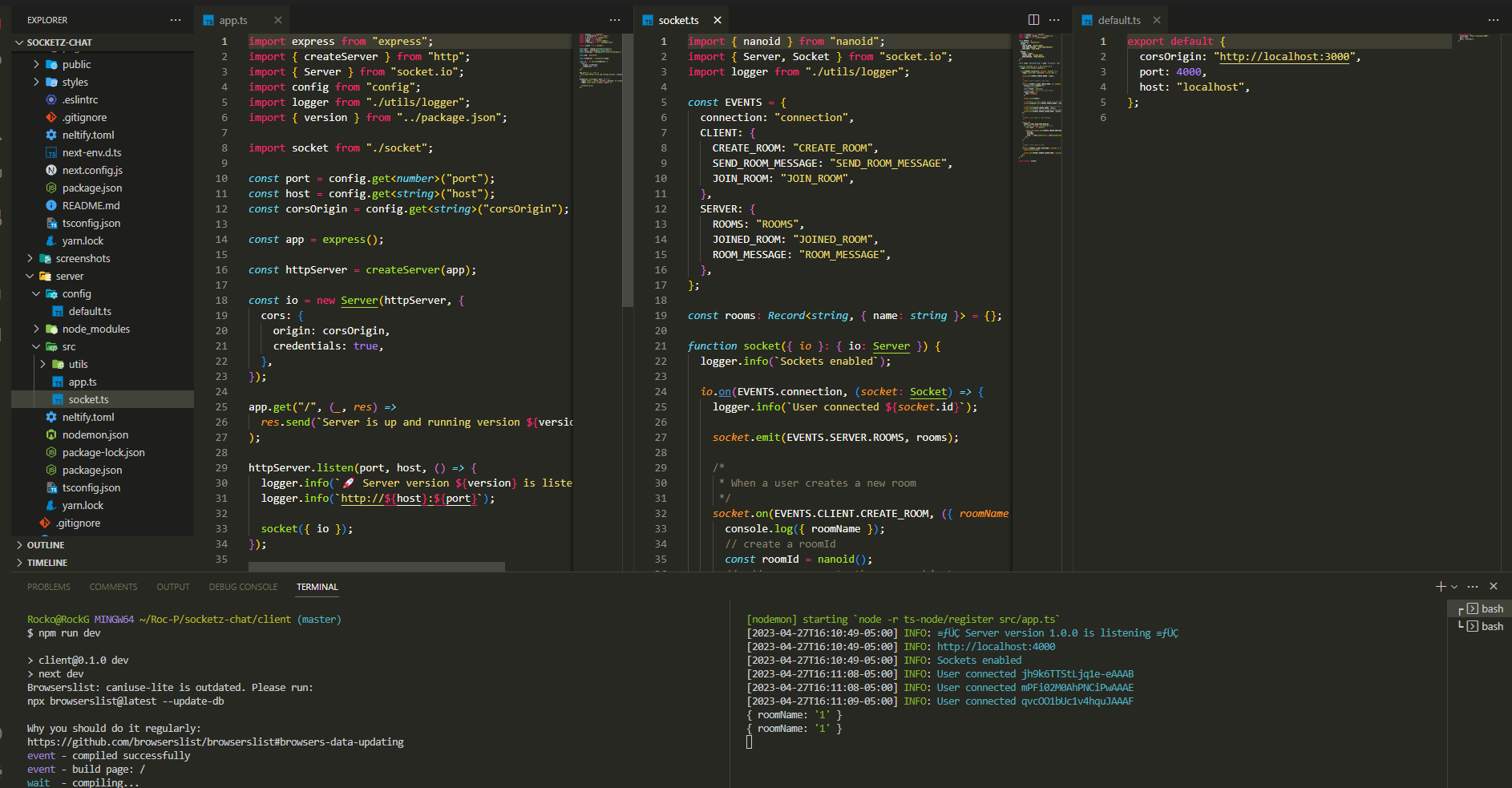 GitHub - RockoGilbert/TS-Chat
