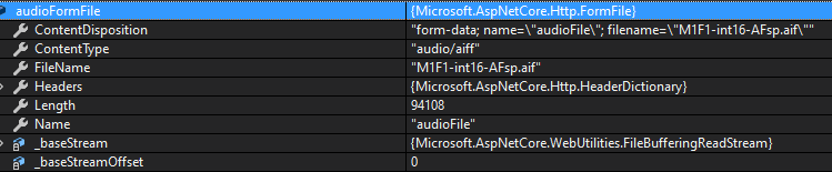 AiffFileReader error when reading from stream, but works when reading from string url · Issue ...