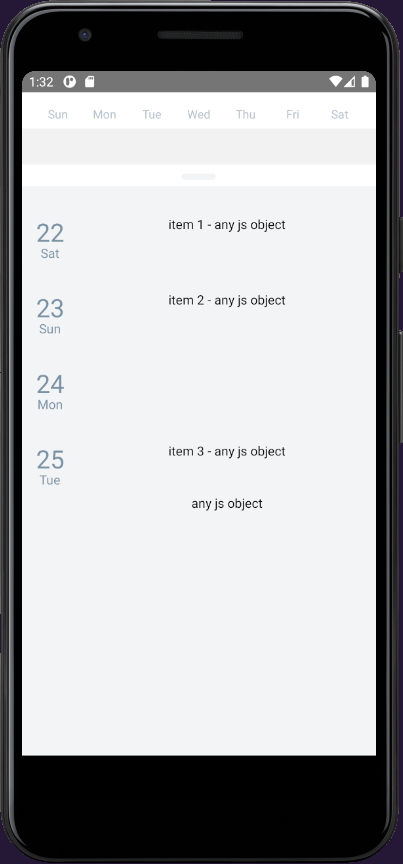 Agenda header's bug · Issue #1440 · wix/react-native-calendars · GitHub