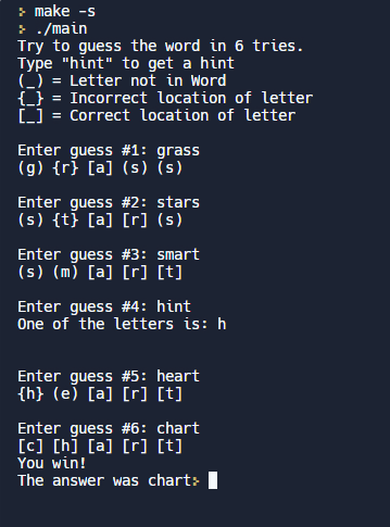 GitHub - EvanJHolscher/Wordle_Console_Application: A Console-Based ...