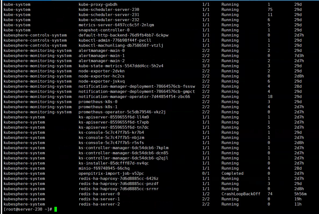 kubesphere redis-ha-server-0 无法启动，redis-ha-server-1、redis-ha-server-2 正常运行 · Issue #4772 ...