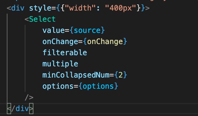 使用select组件的multiple多选功能时，如文字较多会使得选项分行 · Issue 337 · Tencenttdesign React · Github