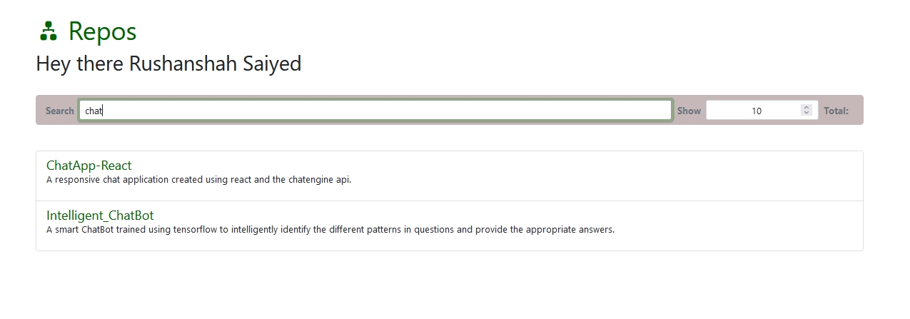 GitHub - SaiyedRushan/ReactGitGraphQL-Website: Developed a website that gets information from ...