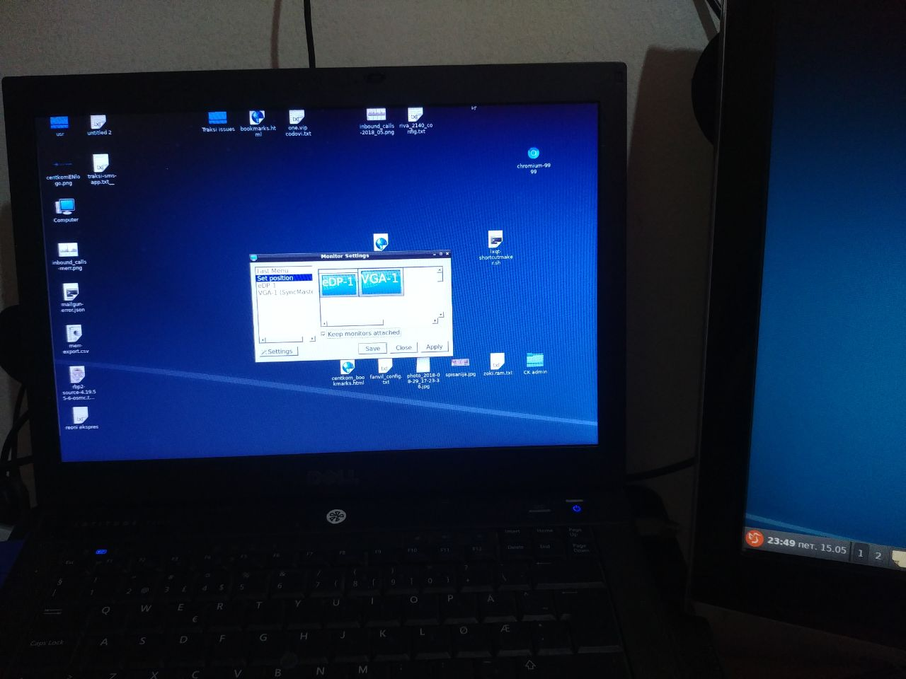 Mouse cursor goes outside of screen when using dual displays with ...