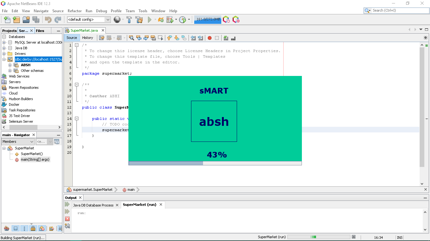 GitHub - absh31/sMart: sMart. Java Project which can Manage your stock ...