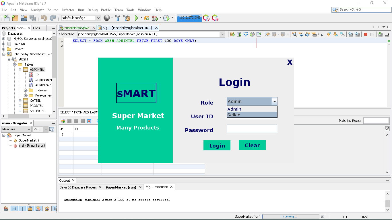 GitHub - absh31/sMart: sMart. Java Project which can Manage your stock ...