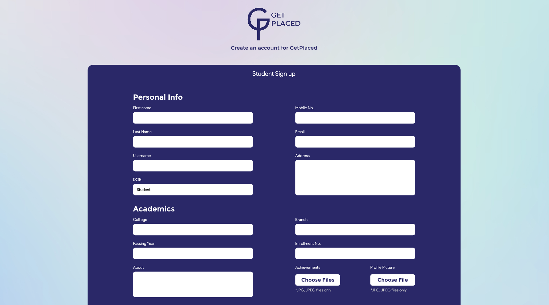 GitHub - absh31/GetPlaced