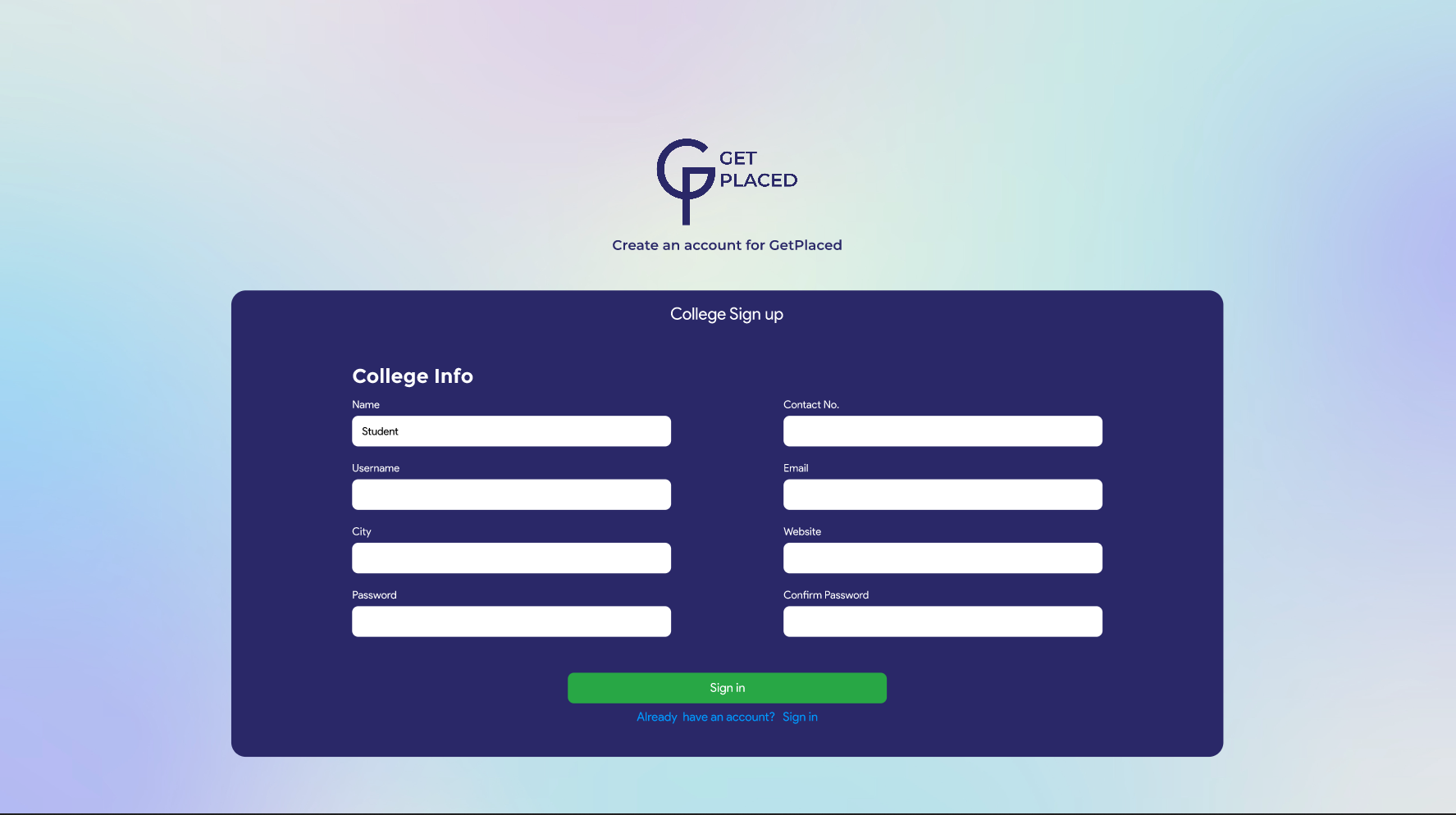 GitHub - absh31/GetPlaced