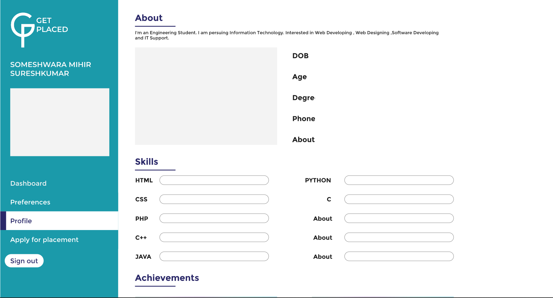 GitHub - absh31/GetPlaced