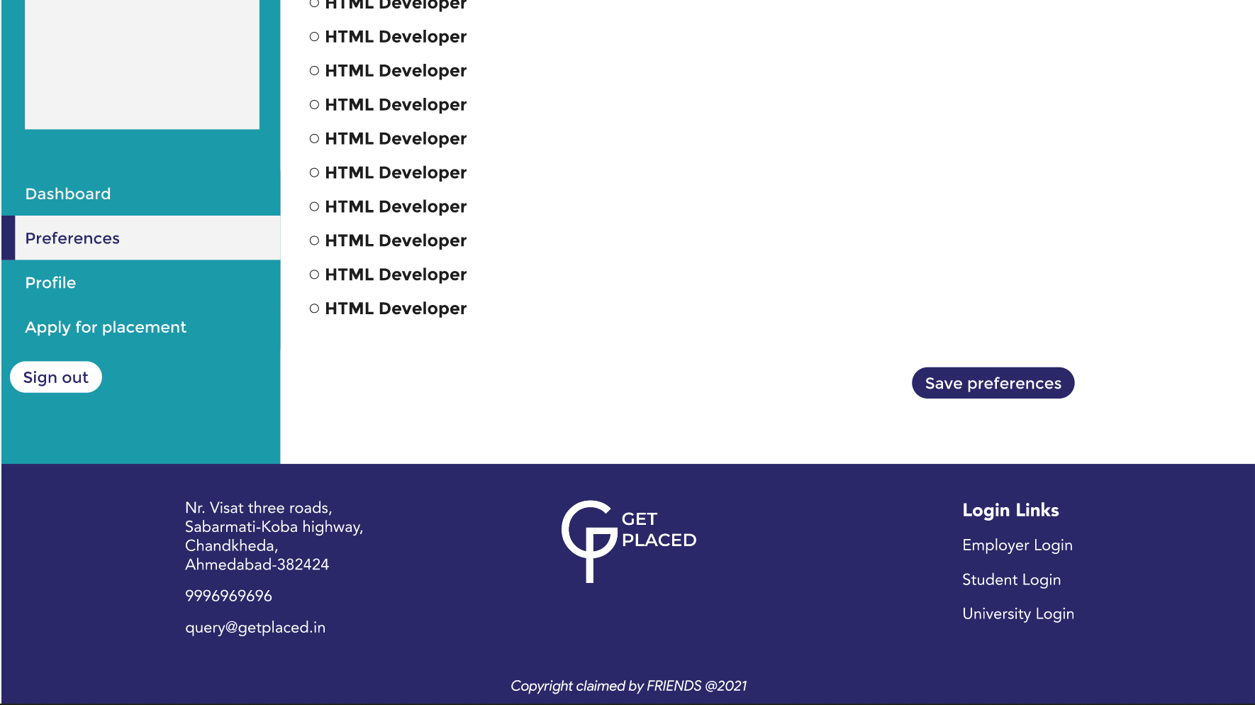 GitHub - absh31/GetPlaced