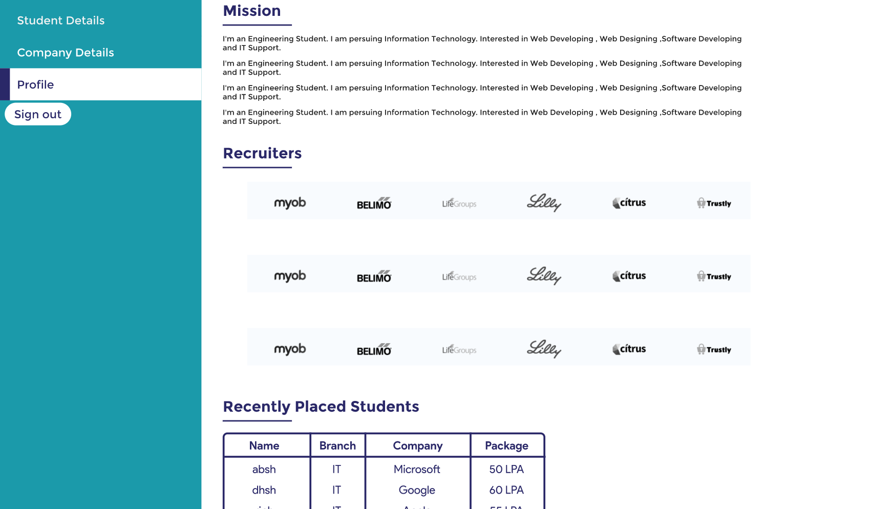 GitHub - absh31/GetPlaced