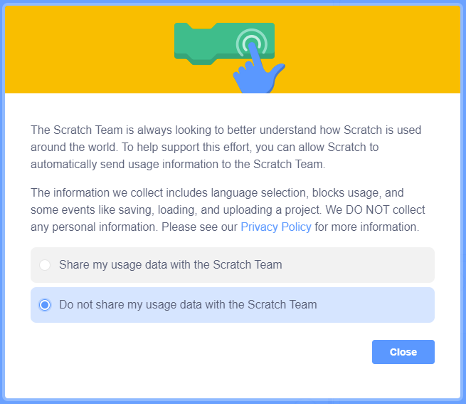 telemetry dialog cut off on tablets with wide aspect ratio · Issue ...