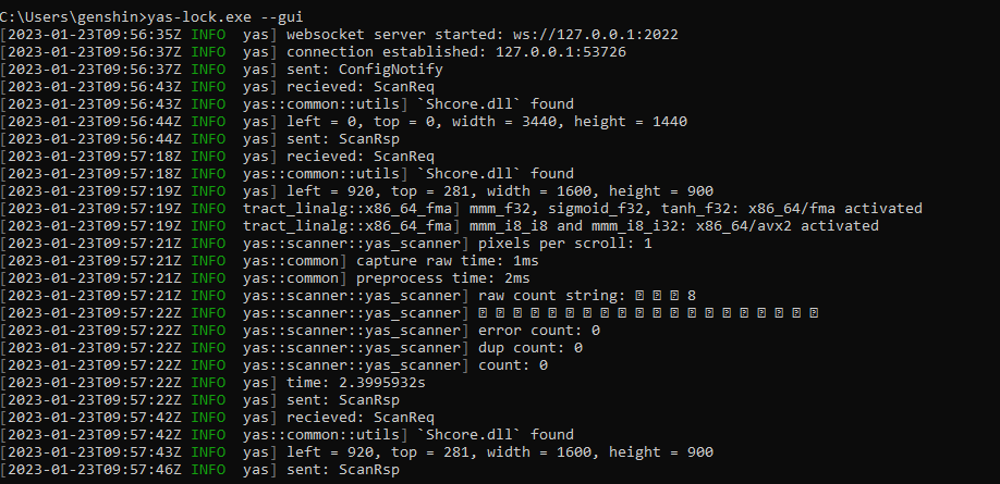 分辨率已經調了1600x900 但是背包一行只顯示7個聖遺物 不知道是不是因為這樣掃描不了 · Issue #28 · ideless/yas-lock · GitHub