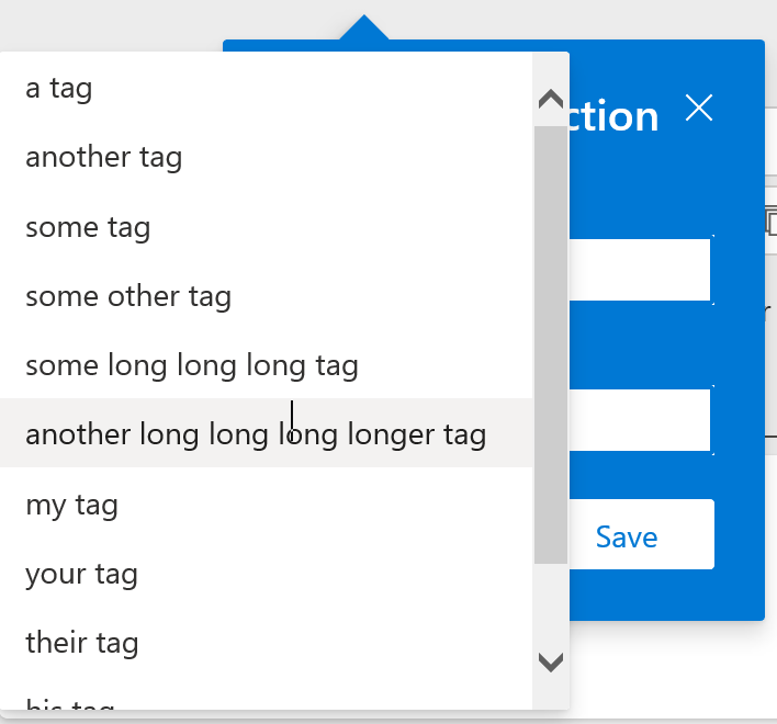 Callout of TagPicker covers input field · Issue #19482 · microsoft ...