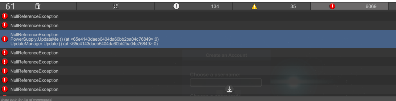 Logging out spams the console with errors (hosting only?) · Issue #1693 ...
