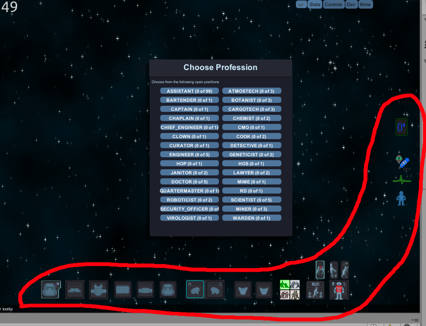 JoinedViewers have a human UI · Issue #1744 · unitystation/unitystation · GitHub
