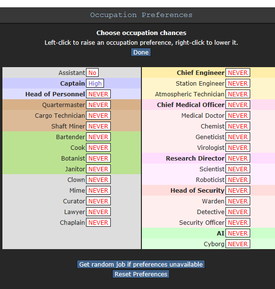 Job selection window organization · Issue #1804 · unitystation/unitystation · GitHub