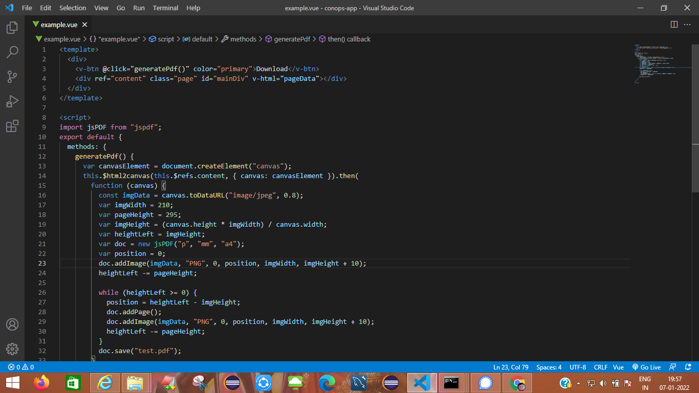 Issue while generating multiple pages for HTML data in Vue Js · Issue ...