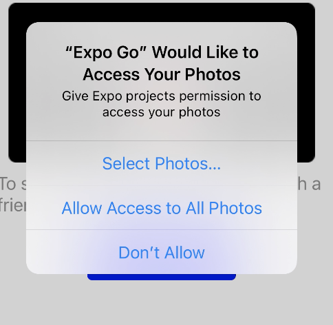 ImagePicker is able to access all photos on iOS despite "Selected Photos" in Privacy settings ...