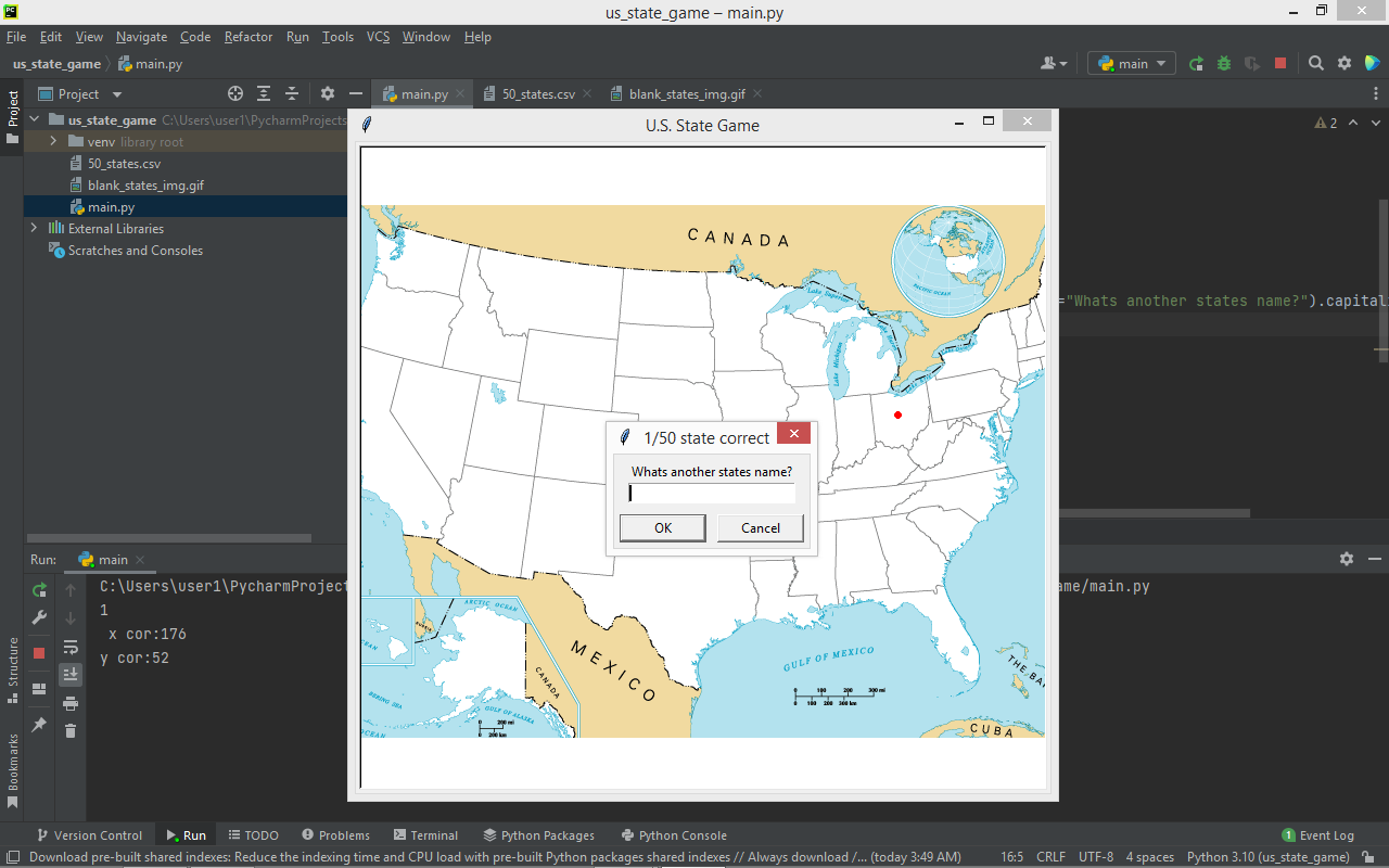 GitHub - Imma76/us-states-quiz: a basic US states game, where you have ...