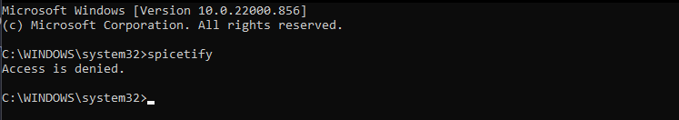Cannot Install Spicetify · Issue 1922 · Spicetify Spicetify Cli · Github