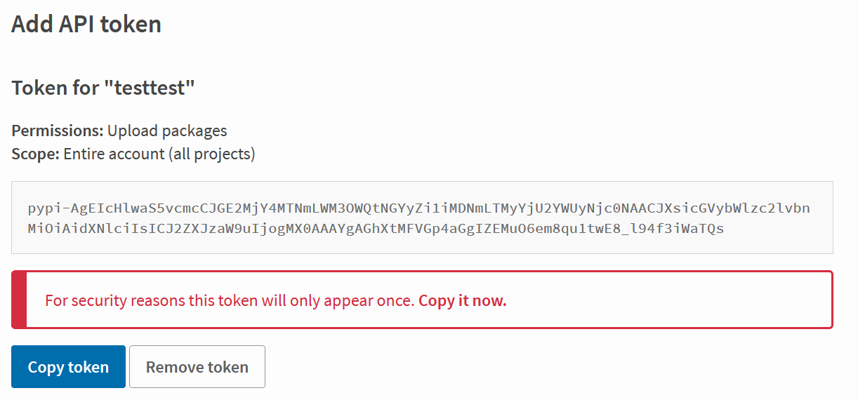 PyPI Credentials For New Library · Issue #145 · adafruit/cookiecutter-adafruit-circuitpython ...