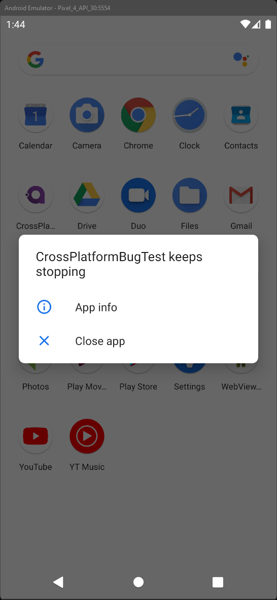 Apps in release crashes on Android · Issue #8635 · AvaloniaUI/Avalonia · GitHub
