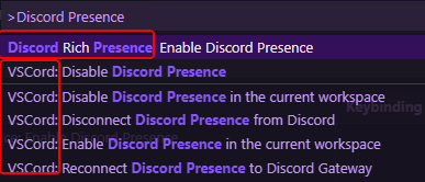 VSCord 5.0.0 | Enable Presence button not working · Issue #117 ...