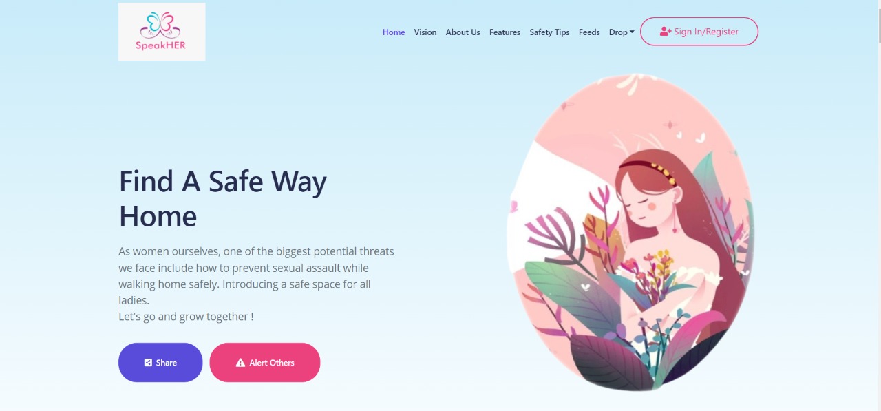 GitHub - arpita938/SpeakHER: Institute Level Idea Competition on "Innovation, New Initiatives ...