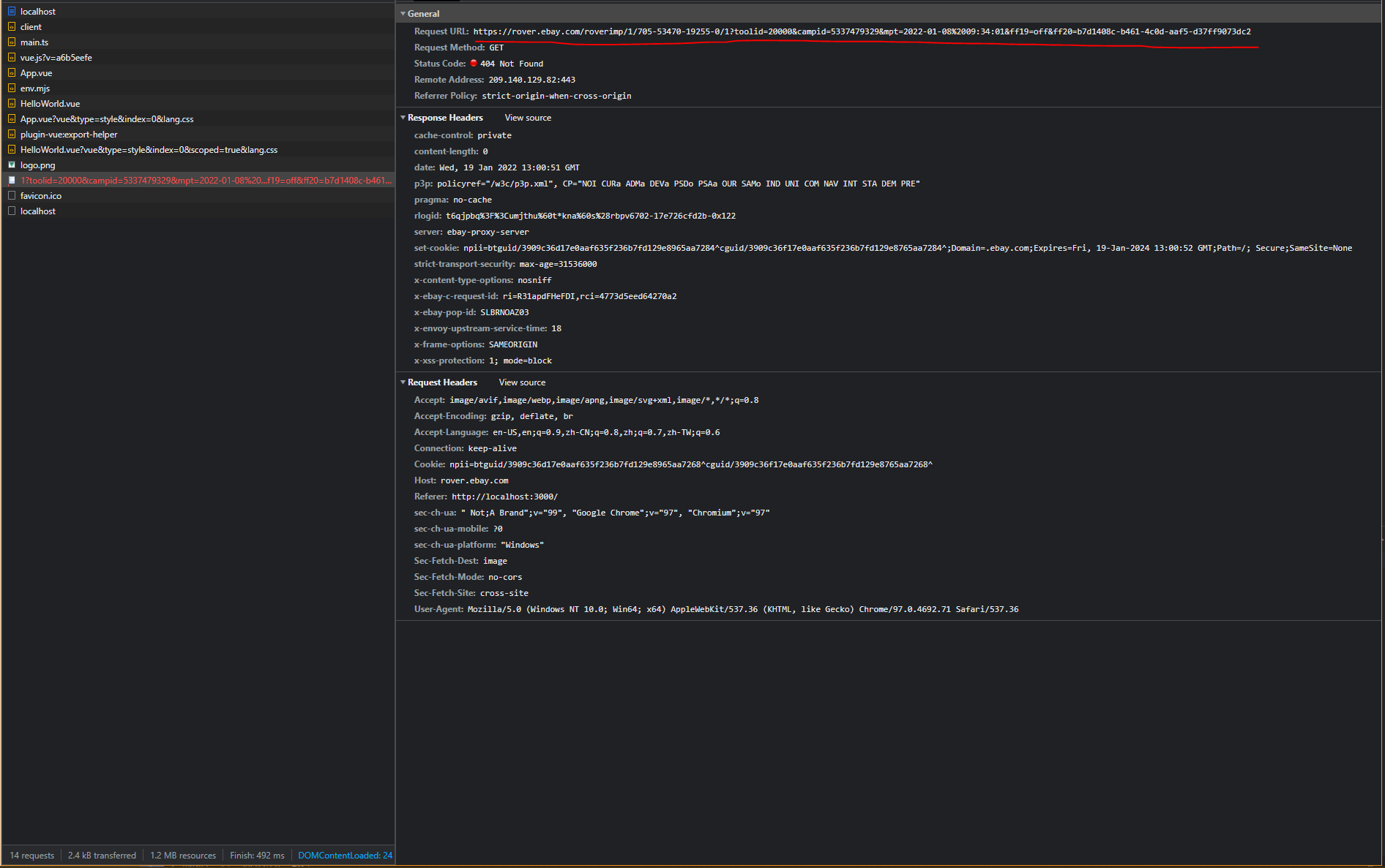 Suspicious API request to ebay when initiate a Vite app · Issue #6565 · vitejs/vite · GitHub