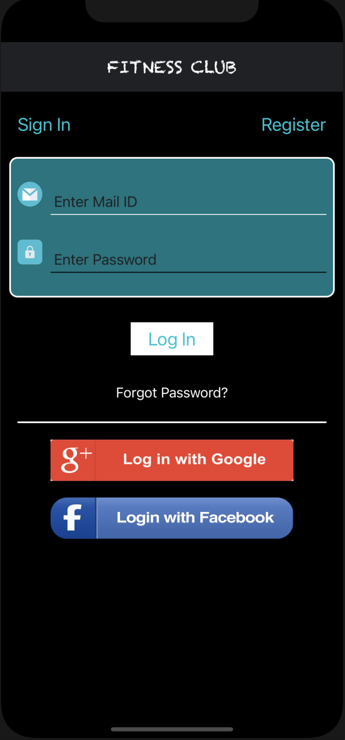 GitHub - NamrataAdhvaryu/Fitness-No-Pain-No-Gain: This fitness app is just similar to a fitness ...