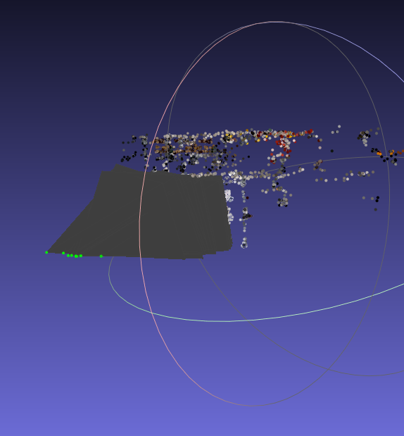 Out of plane pointcloud for running SfM with known Hololens poses · Issue #2013 · openMVG ...