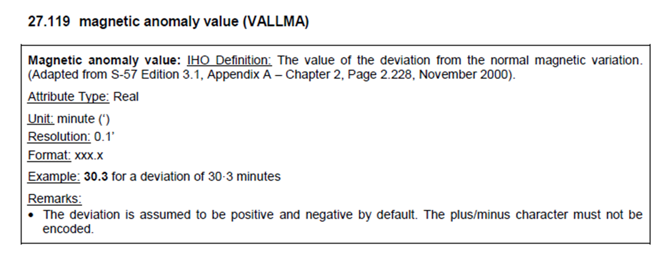 Units of Measure for Value of Local Magnetic Anomaly · Issue #63 · iho ...
