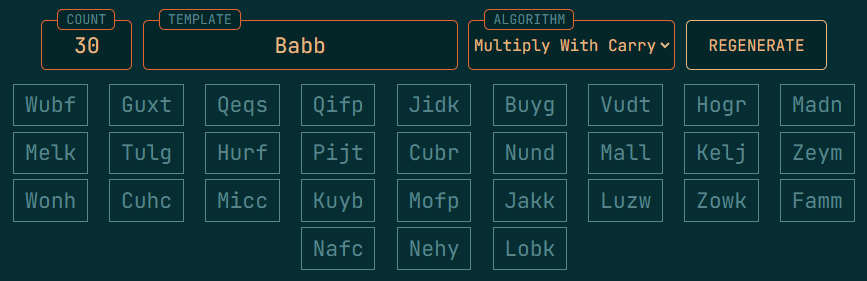 GitHub - DarkStoorM/Name-Generator