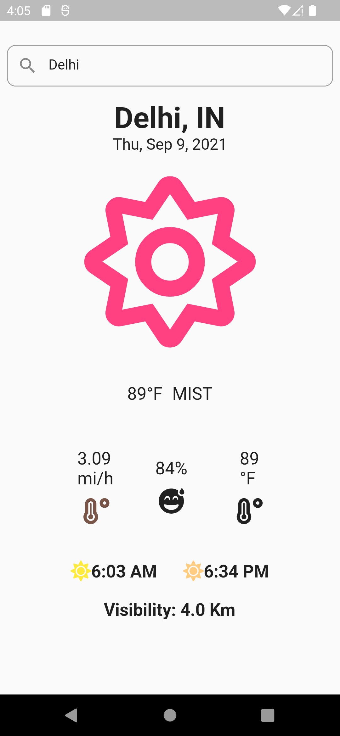 GitHub - AgnRakul/MyFlutter-WeatherForecast