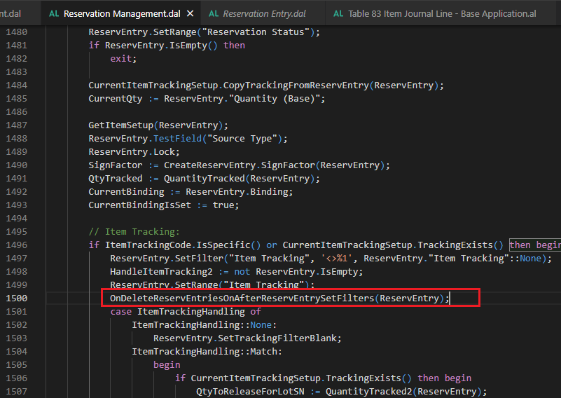 [Event Request] Codeunit 99000845 Reservation Management ...