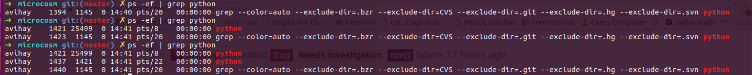 Possible issue around pty-based run() re: forking and child PIDs · Issue #500 · pyinvoke/invoke ...