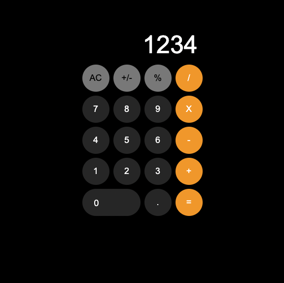 GitHub - EeshanAggarwal/Apple-Iphone-Calculator: Implemented basic ...