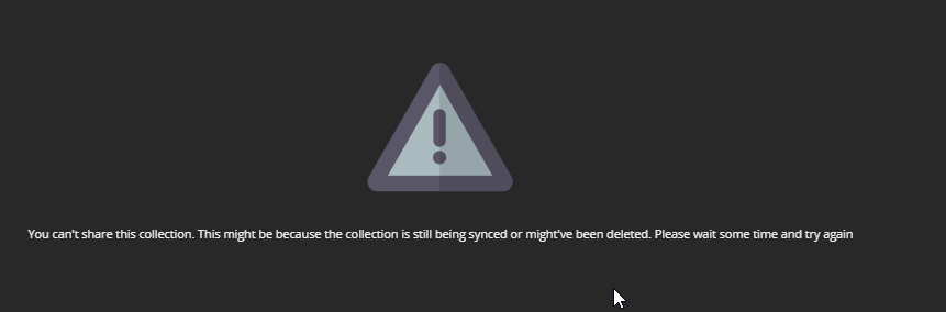Postman is synchronizing and I cannot share my collection · Issue #8973 · postmanlabs/postman ...