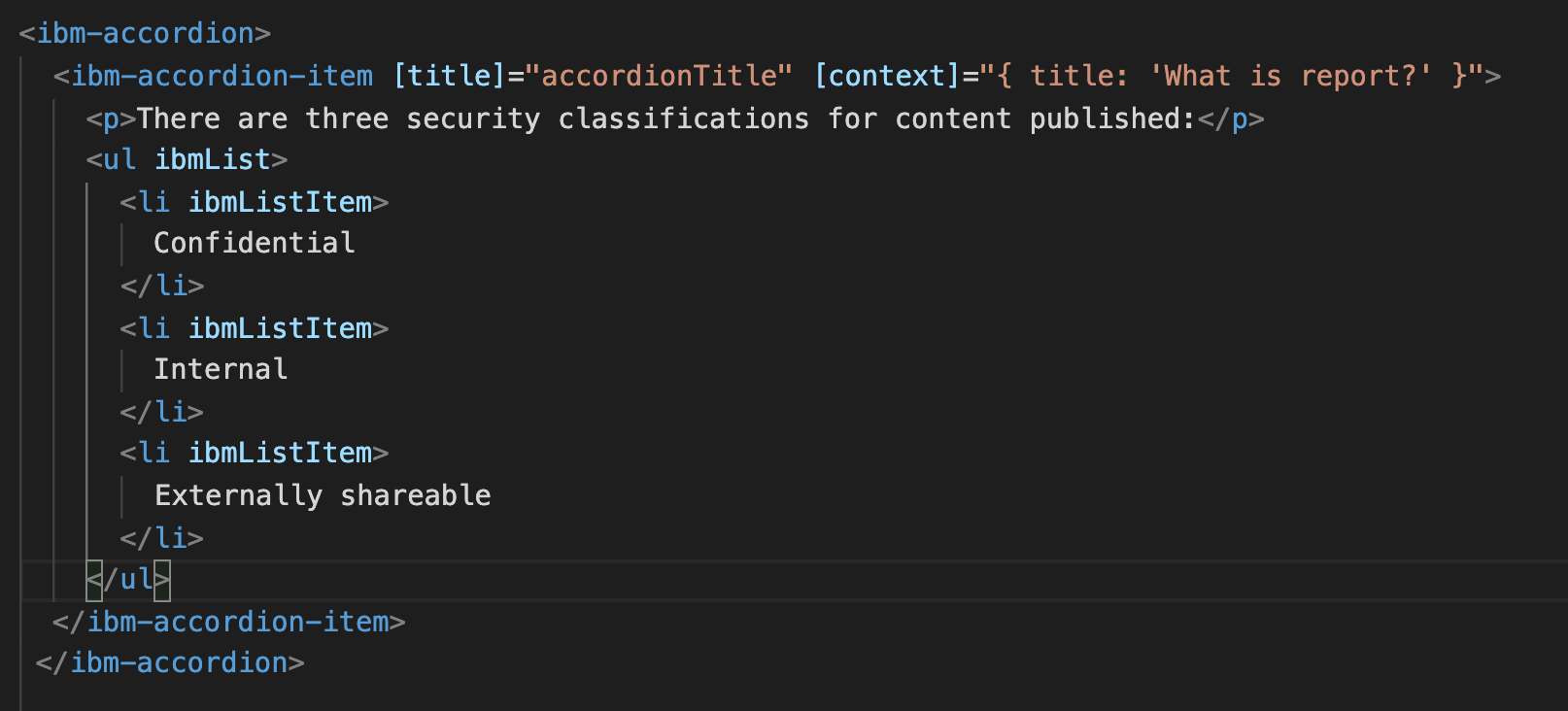 Adding ListModule inside AccordionModule is throwing an error with ...