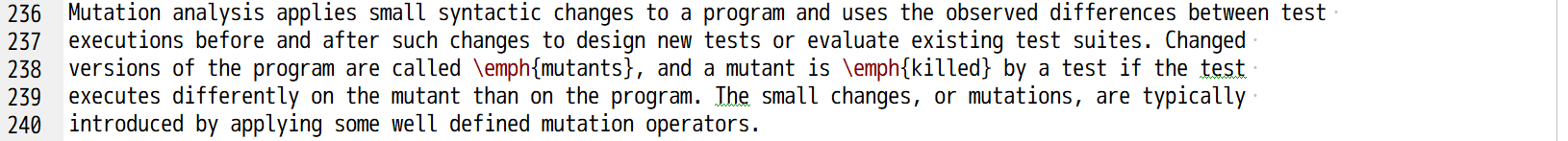 Number-of-characters-per-line not respected in one editor tab after ...