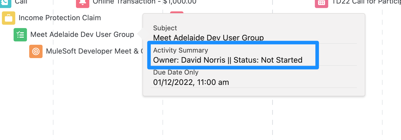 Display different fields in the pop-up for tasks and events. · Issue #232 · deejay-hub/timeline ...