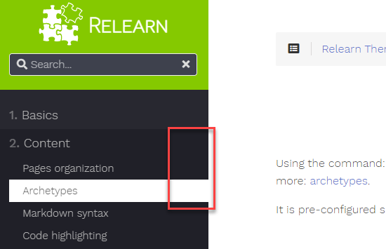 theme: fix showVisitedLinks in case Hugo is configured to modify ...
